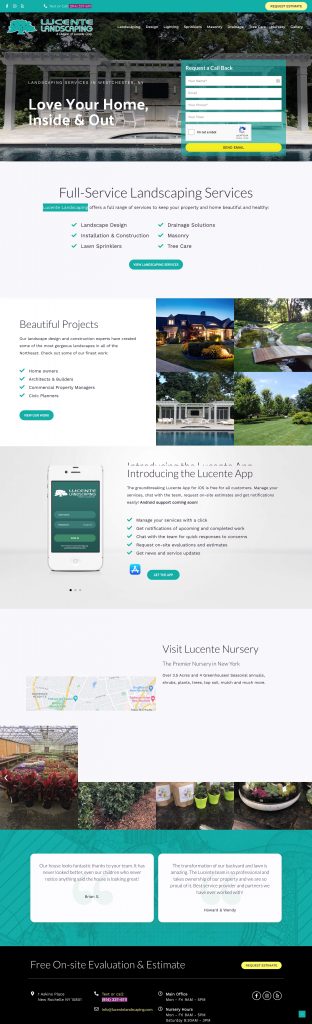 12 Landscaping Website Design ideas | Websites For Landscapers