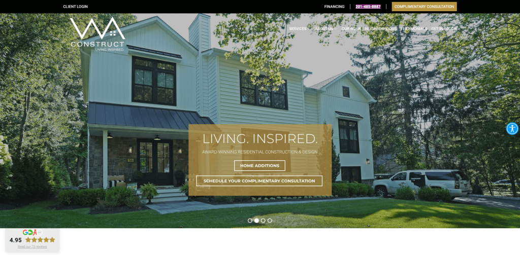 Construction Website Design | 32 Great Construction Websites