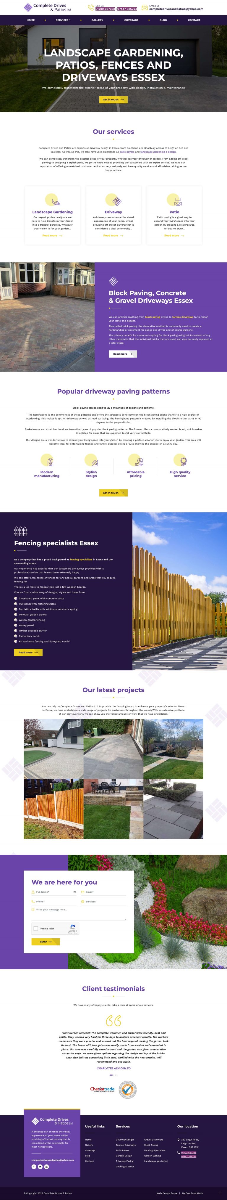 12 Landscaping Website Design ideas | Websites For Landscapers