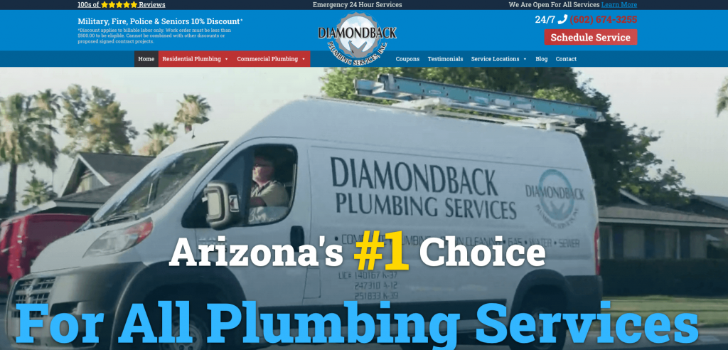 12 Plumbing Web Designs | Best Website Design For Plumbers
